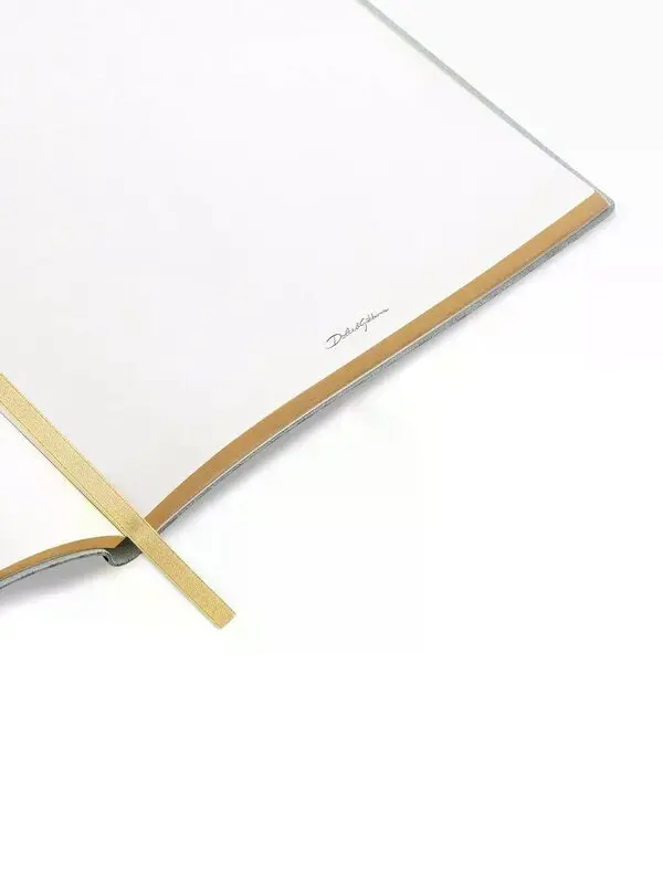 Dolce & Gabbana Small Ruled Leather Notebook