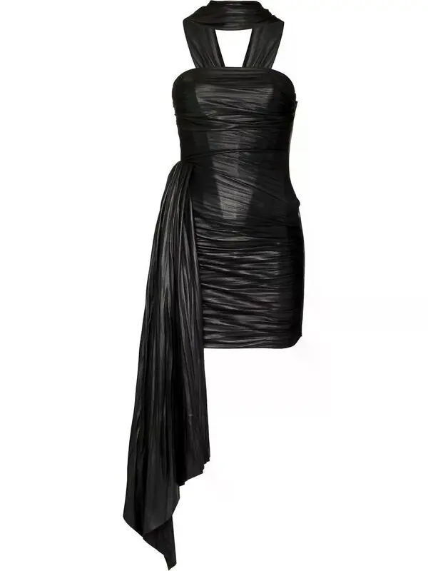 MARIA LUCIA HOHAN Delfina Ruched Mini Dress