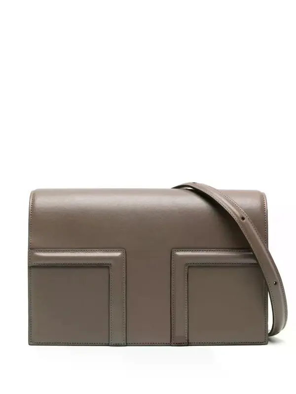 TOTEME T-flap Leather Shoulder Bag