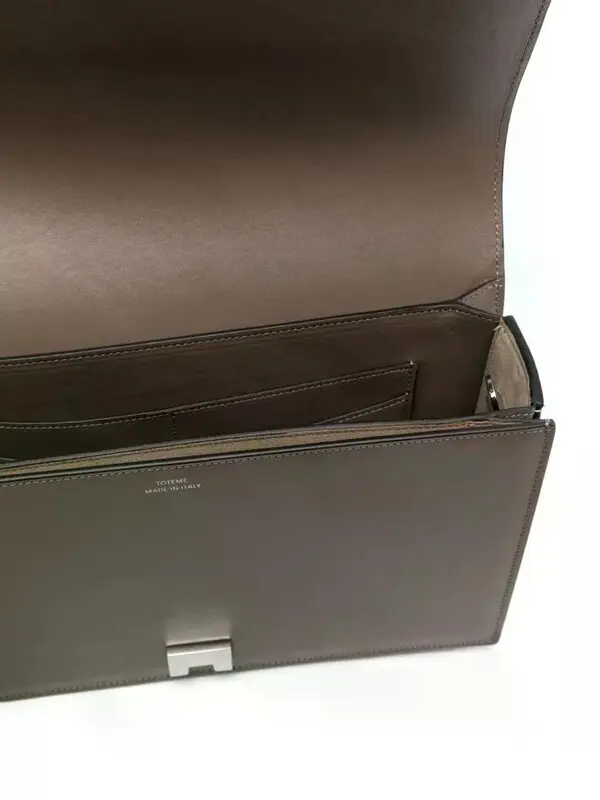 TOTEME T-flap Leather Shoulder Bag