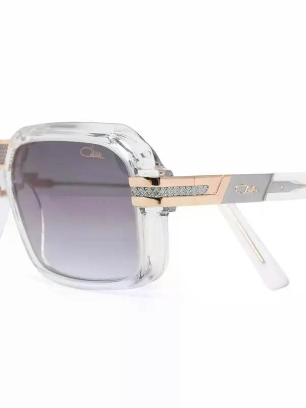 Cazal Oversize-frame Sunglasses - White