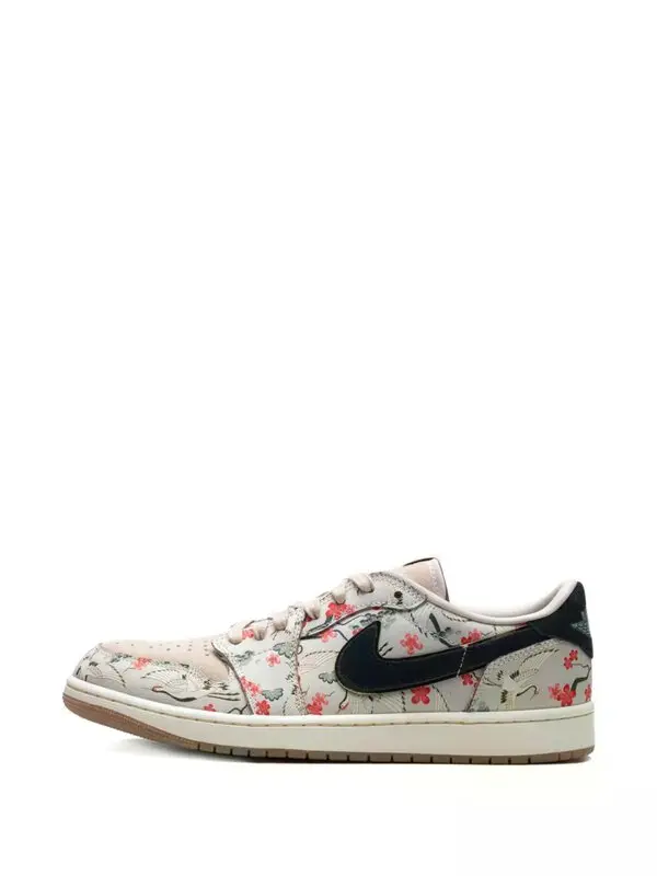 JORDAN X Rui Hachimura Air 1 Low Og "cranes" Sneakers