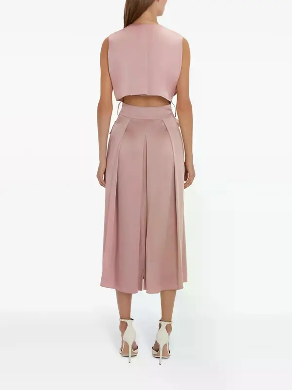 Victoria Beckham Trench Midi Dress