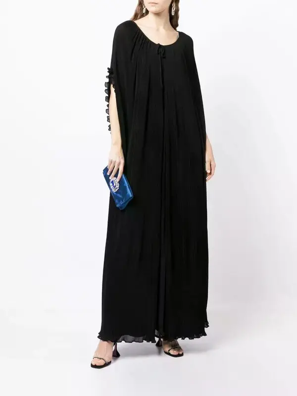 BARUNI Sleeveless Dress-cape Set