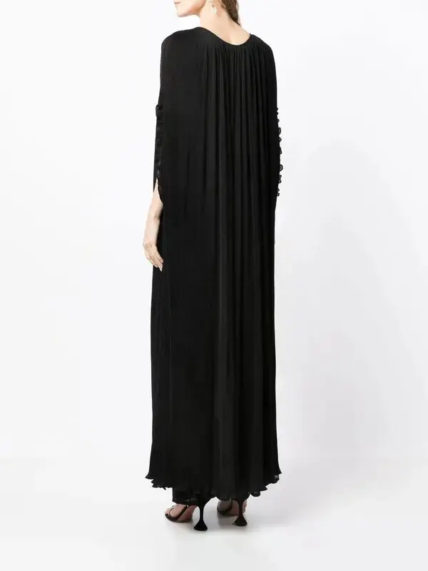 BARUNI Sleeveless Dress-cape Set