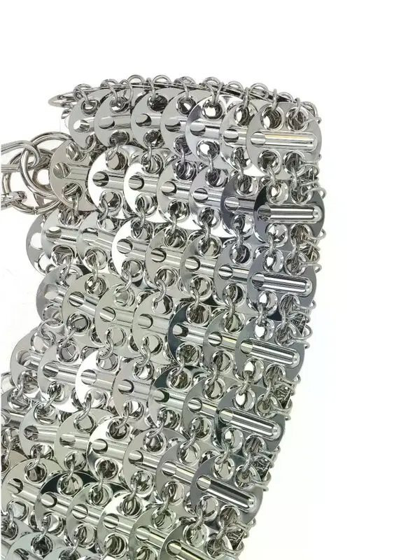 Rabanne 1969 Chain-link Shoulder Bag - Silver