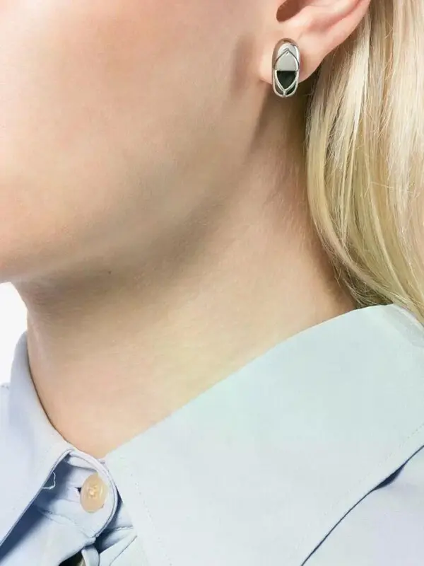 CAPSULE ELEVEN Capsule Onyx Stud Earring