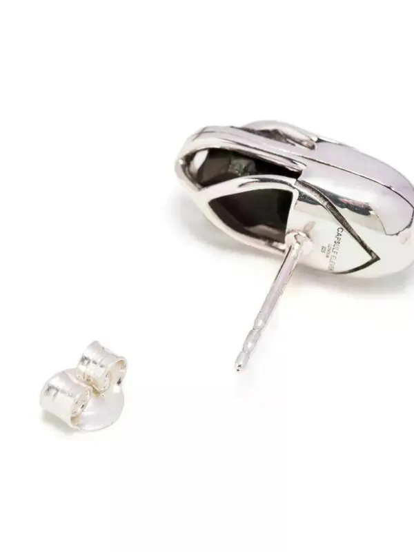 CAPSULE ELEVEN Capsule Onyx Stud Earring