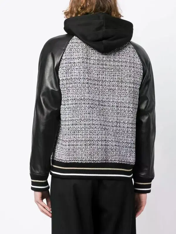 Valentino Garavani Logo-patch Hooded Bomber Jacket