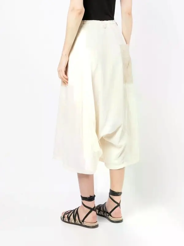 Y’s Drop-crotch Wide-leg Trousers