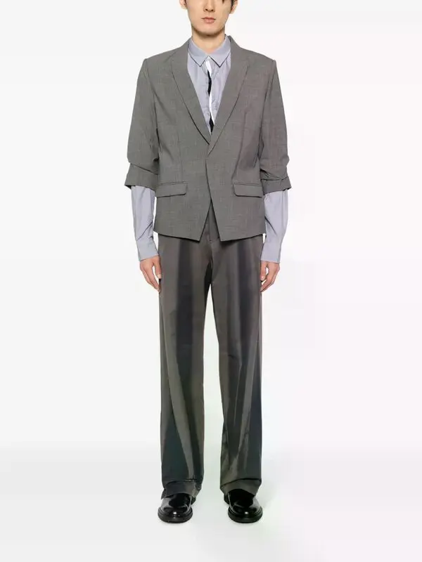 PRIVATE STOCK LABS The Darius Roll-sleeve Blazer