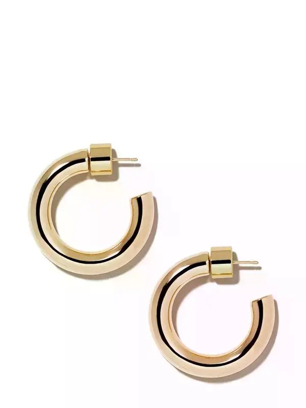 JENNIFER FISHER Natasha Polished-finish Hoop Earrings - Yellow