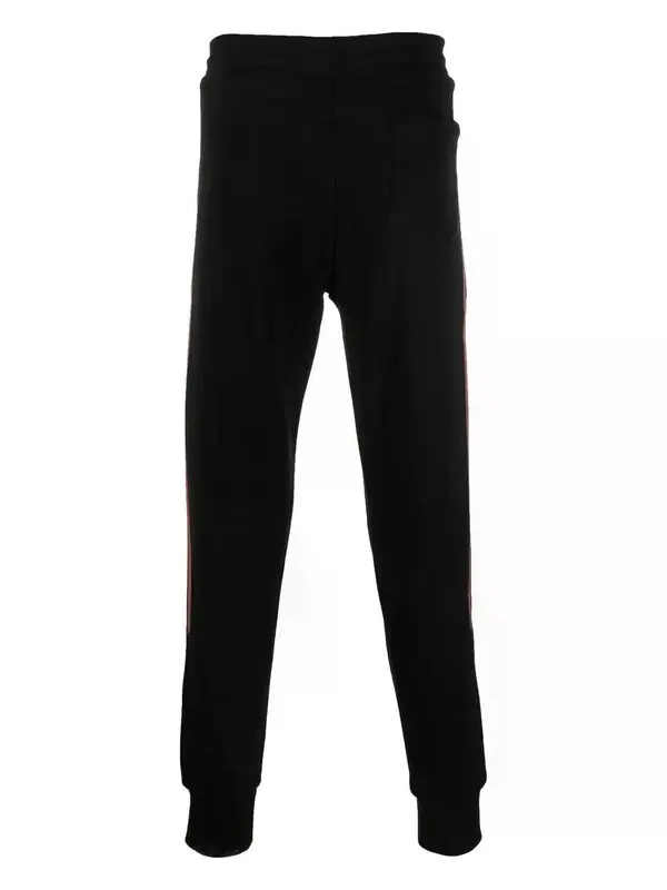 Paul Smith Paint Splatter Track Pants - Black