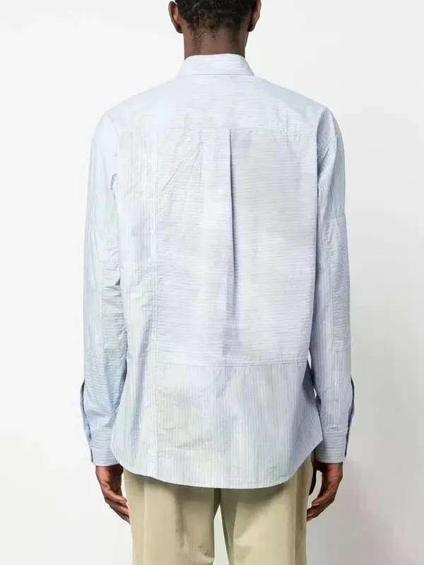 Dsquared2 Stripe-pattern Cotton Shirt