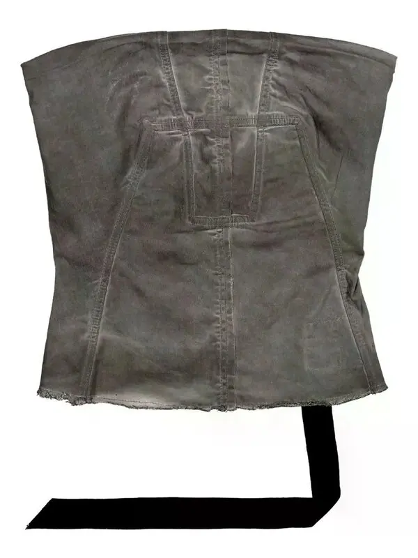 Rick Owens Bustier Top - Grey