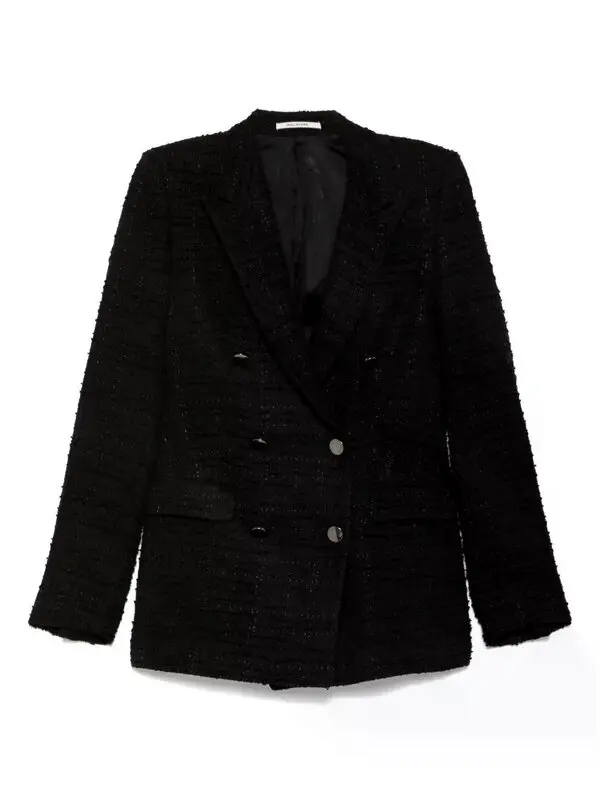 Tagliatore Double-breasted Tweed Blazer