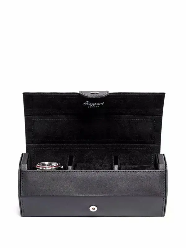 RAPPORT LONDON Three-watch Box - Black
