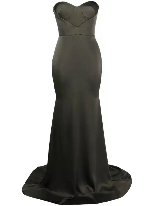 Alex Perry Strapless Floor-length Gown