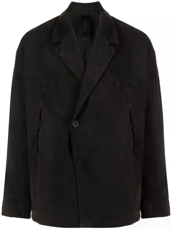Transit Notched-lapel Off-centre Blazer