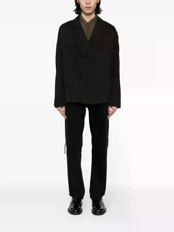 Transit Notched-lapel Off-centre Blazer