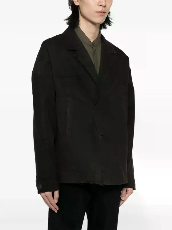 Transit Notched-lapel Off-centre Blazer