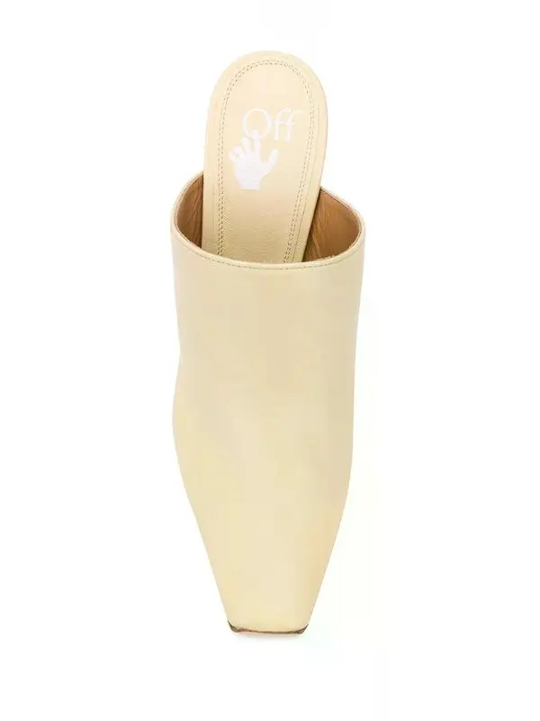 Off-White Allen Square-toe Mules - Neutrals