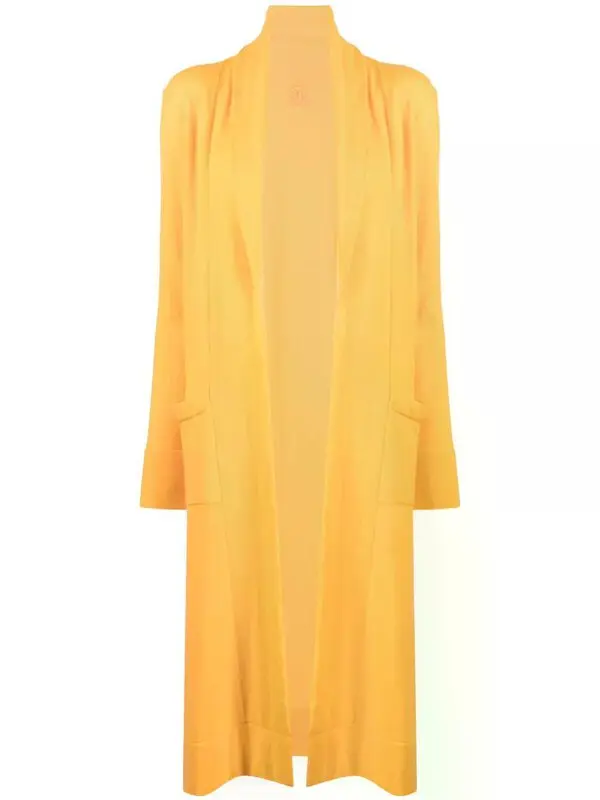 TEDDY CASHMERE Venezia Open-front Cashmere Cardigan - Orange