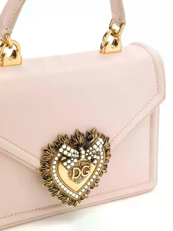 Dolce & Gabbana Small Devotion Tote Bag - Pink
