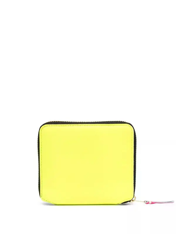 Comme Des Garçons Super Fluo Zip-around Wallet - Yellow