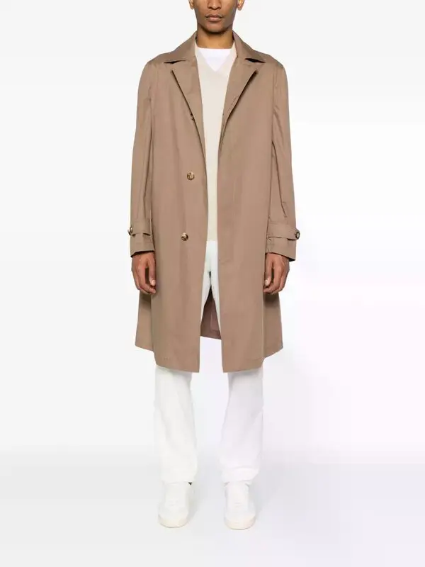 Brunello Cucinelli Single-breasted Lightweight Maxi Coat