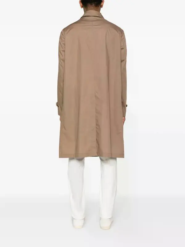 Brunello Cucinelli Single-breasted Lightweight Maxi Coat