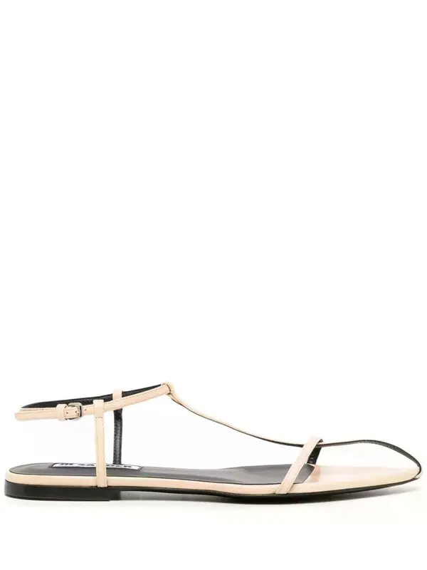 JIL SANDER Strappy Flat Sandals