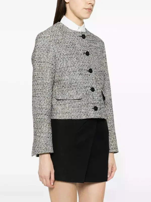 GOLDEN GOOSE Bouclé Cropped Jacket