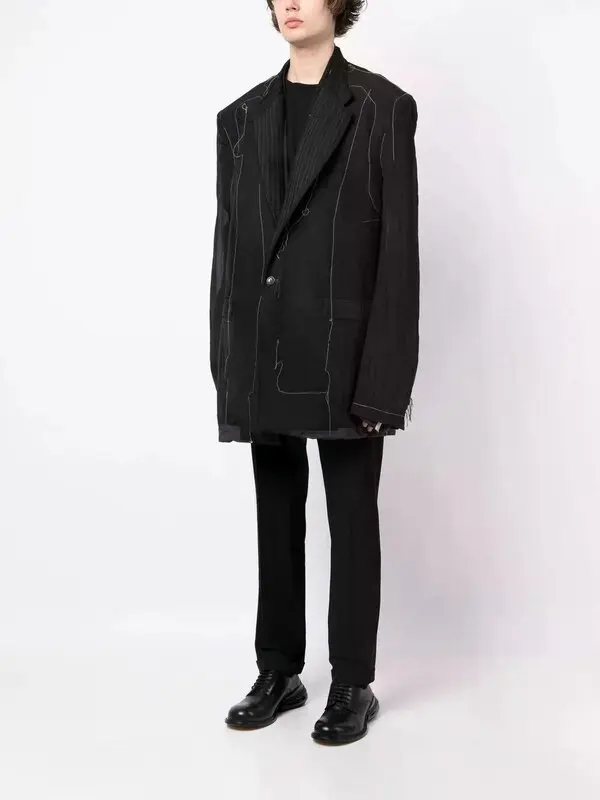 NICOLAS ANDREAS TARALIS Reversible Oversized Blazer