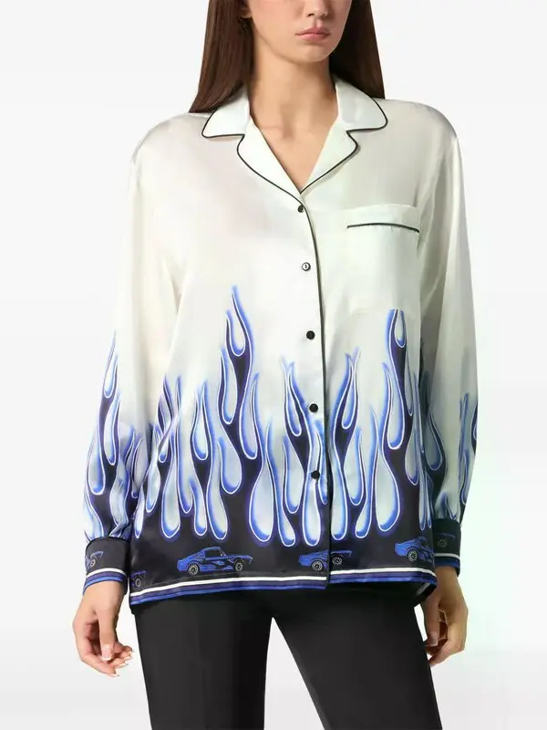 Philipp Plein Flame Shirt
