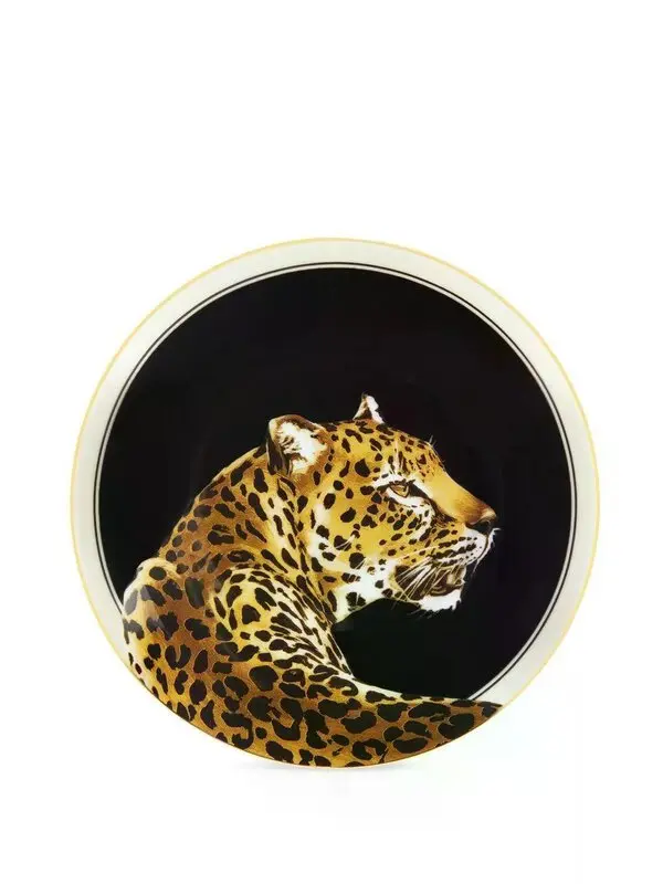 Dolce & Gabbana Leopard-print Porcelain Tea Set
