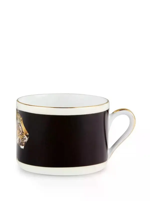 Dolce & Gabbana Leopard-print Porcelain Tea Set
