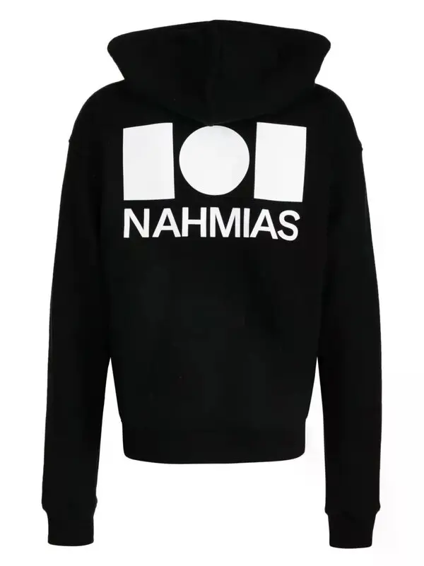 NAHMIAS Logo-print Cotton Hoodie