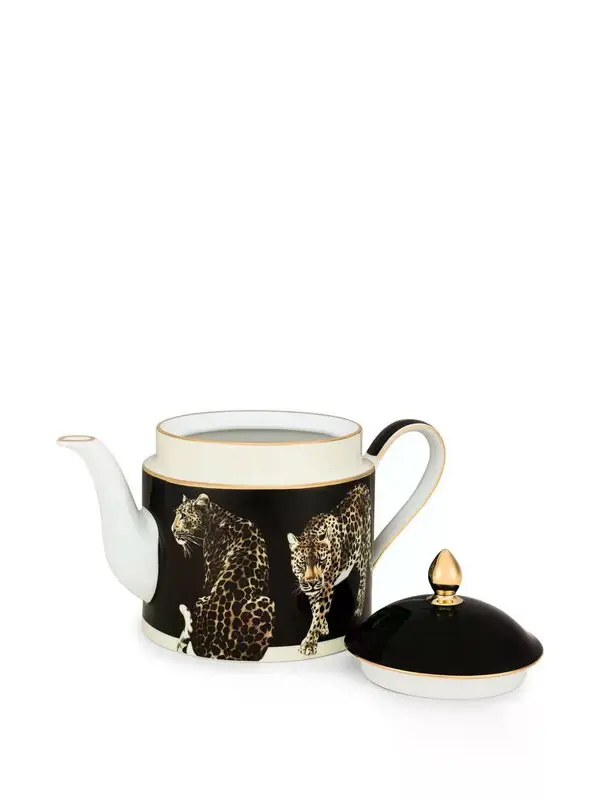 Dolce & Gabbana Leopard-print Teapot