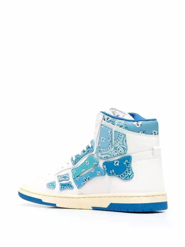 Amiri Skel High-top Sneakers - White