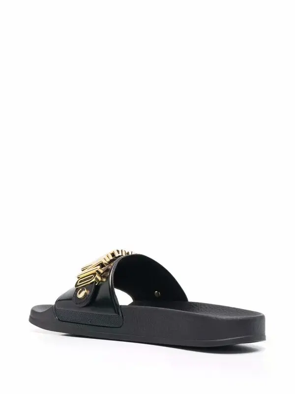 Moschino Logo-plaque Slides