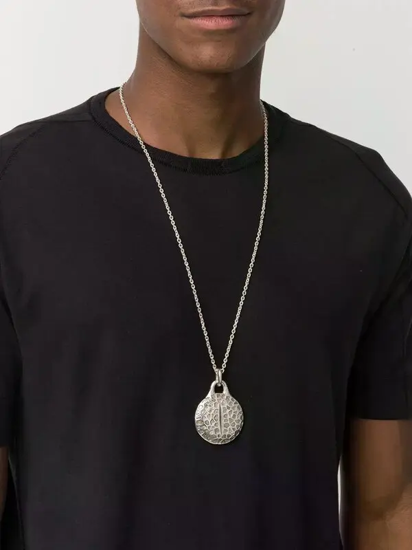 PARTS OF FOUR Disk Diamond Necklace