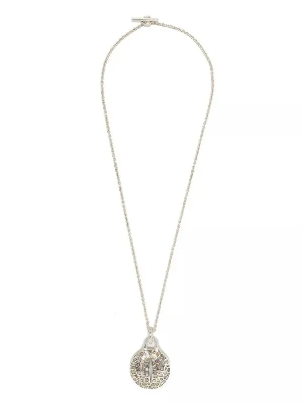 PARTS OF FOUR Disk Diamond Necklace