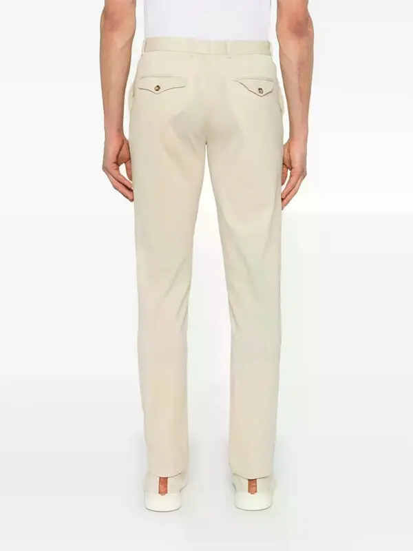 CIRCOLO 1901 Piqué-weave Trousers - Neutrals
