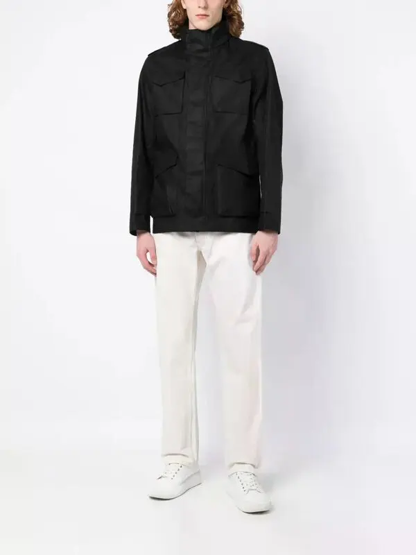 Herno Patch-pocket Field Jacket - Black