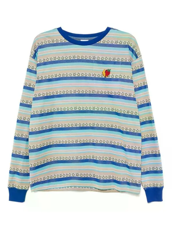SKY HIGH FARM WORKWEAR Striped T-shirt