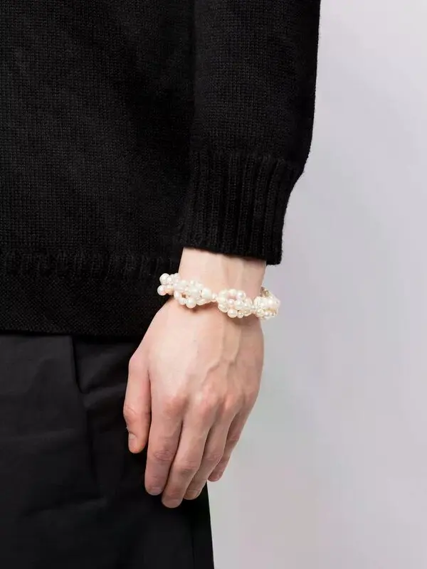 BLEUE BURNHAM Sterling Silver Multi-strand Pearl Bracelet