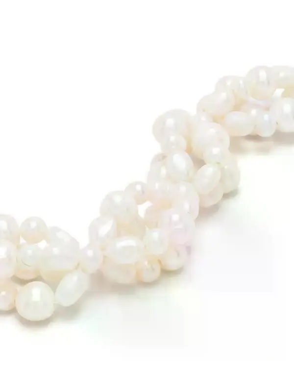 BLEUE BURNHAM Sterling Silver Multi-strand Pearl Bracelet