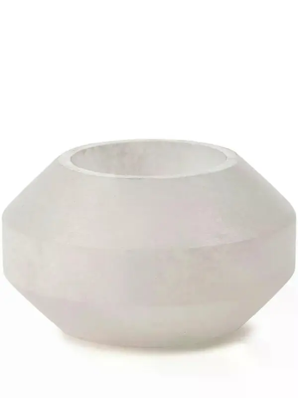 SERAX Small Alabaster Candle Holder - White