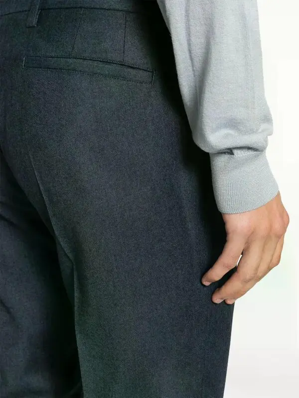 Paul Smith Tapered-leg Wool Chinos - Blue